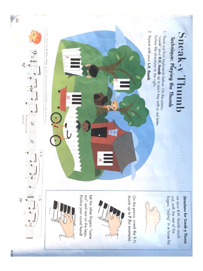 My First Piano Adventure Book A | PDF