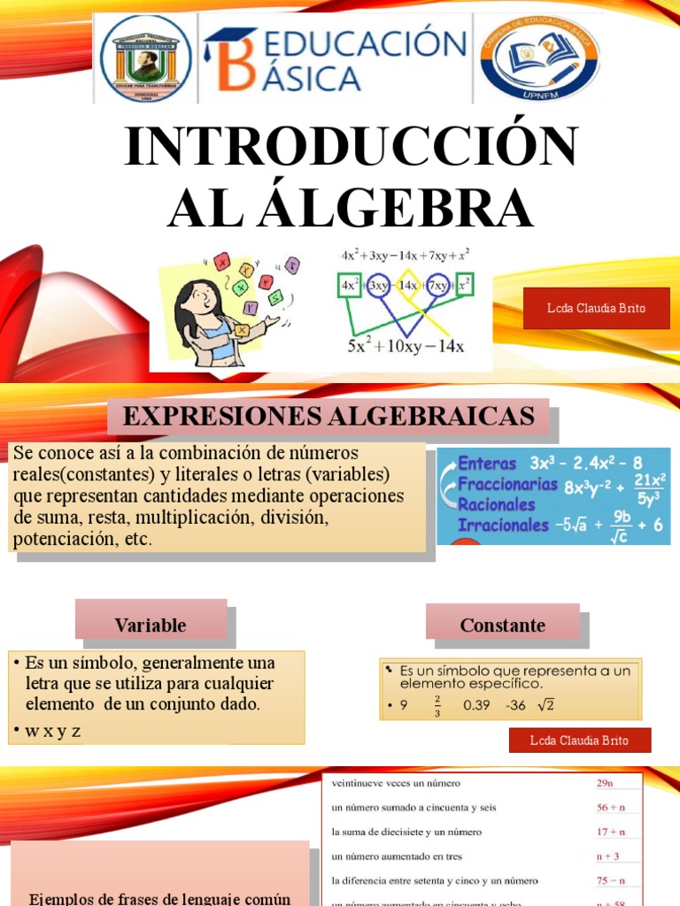 Introducción Al Álgebra.... | PDF | Factorización | División (Matemáticas)