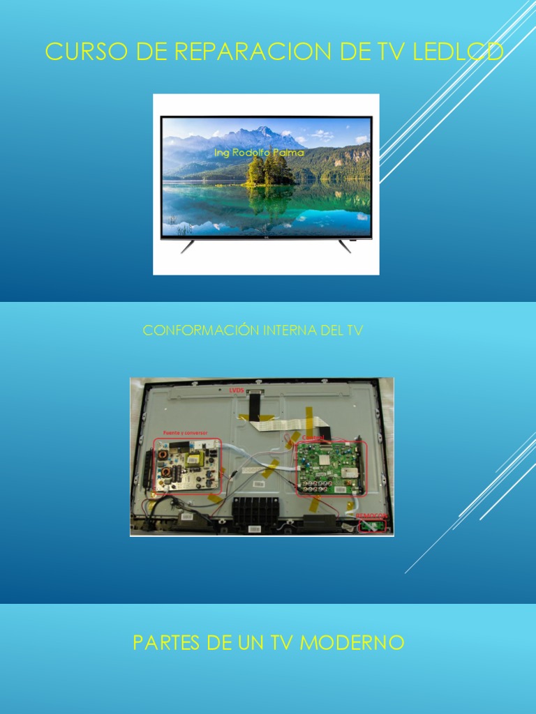 Curso de Reparacion de TV Ledlcd: Ing Rodolfo Palma | PDF | Hogar, jardinería y bricolaje ...
