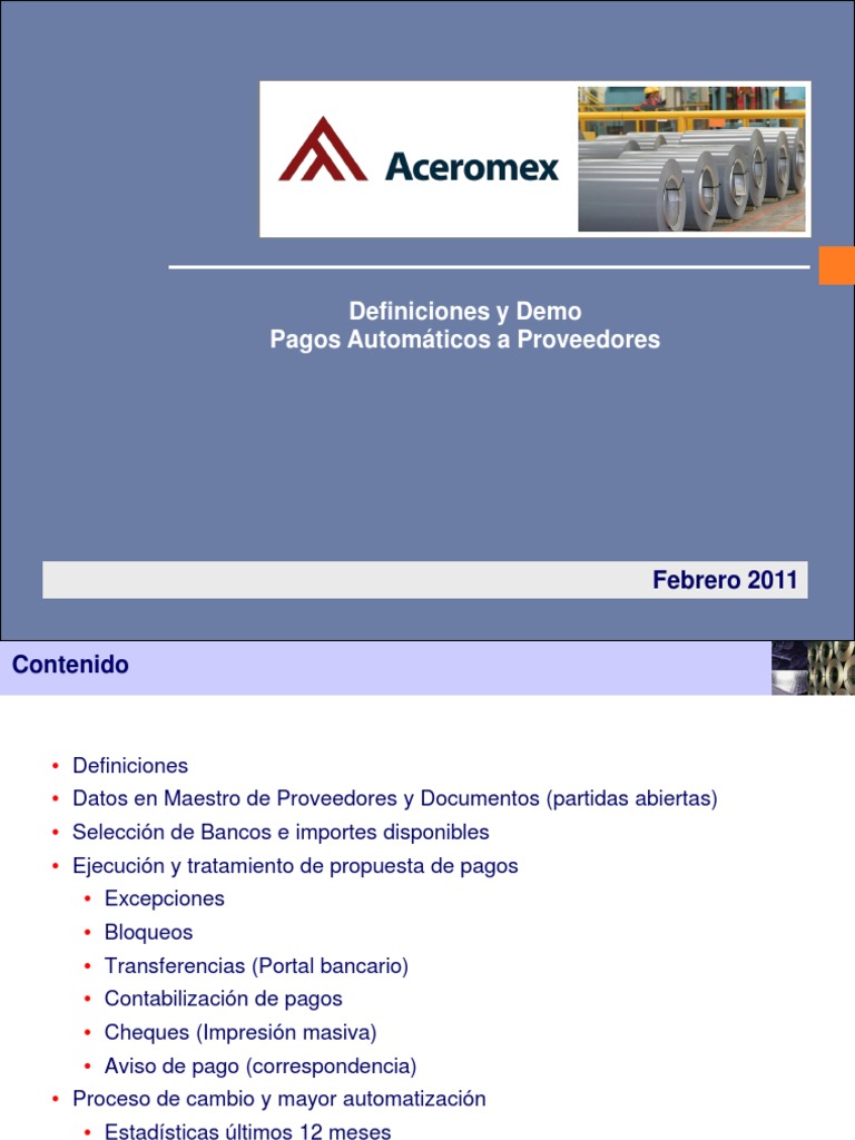 Pagos Automaticos | PDF | Cheque | Bancos