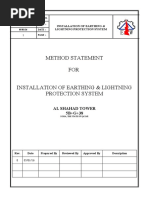 Method of Statement Street Light Installation | PDF