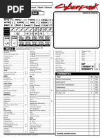 CP2020 Character Sheet Ultimate Edition | PDF