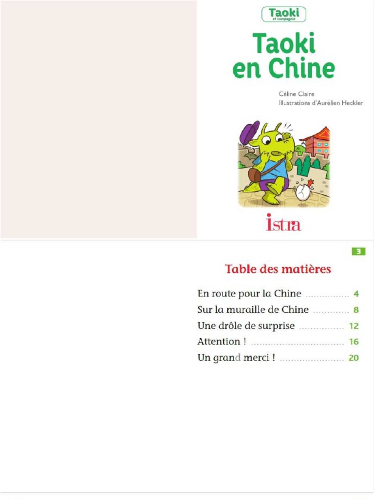 Taoki Et Compagnie CP - Taoki en Chine | PDF