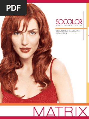 Matrix Socolor Hair Color Chart