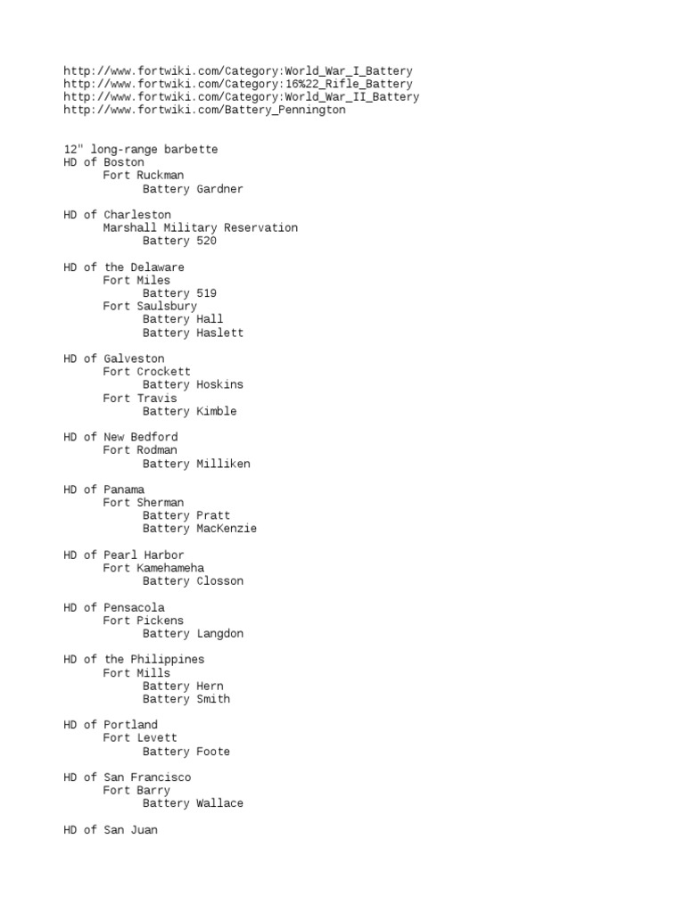 12 - 14 - 16 Gun and Howitzer Batteries | PDF | History
