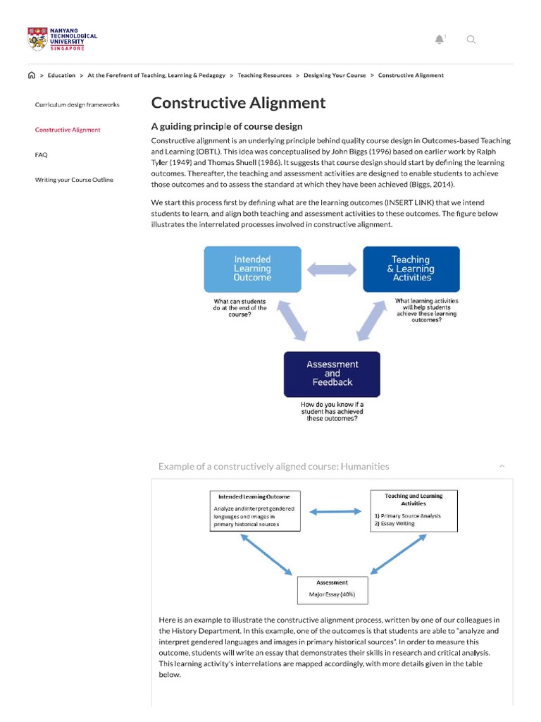 Constructive Alignment | PDF