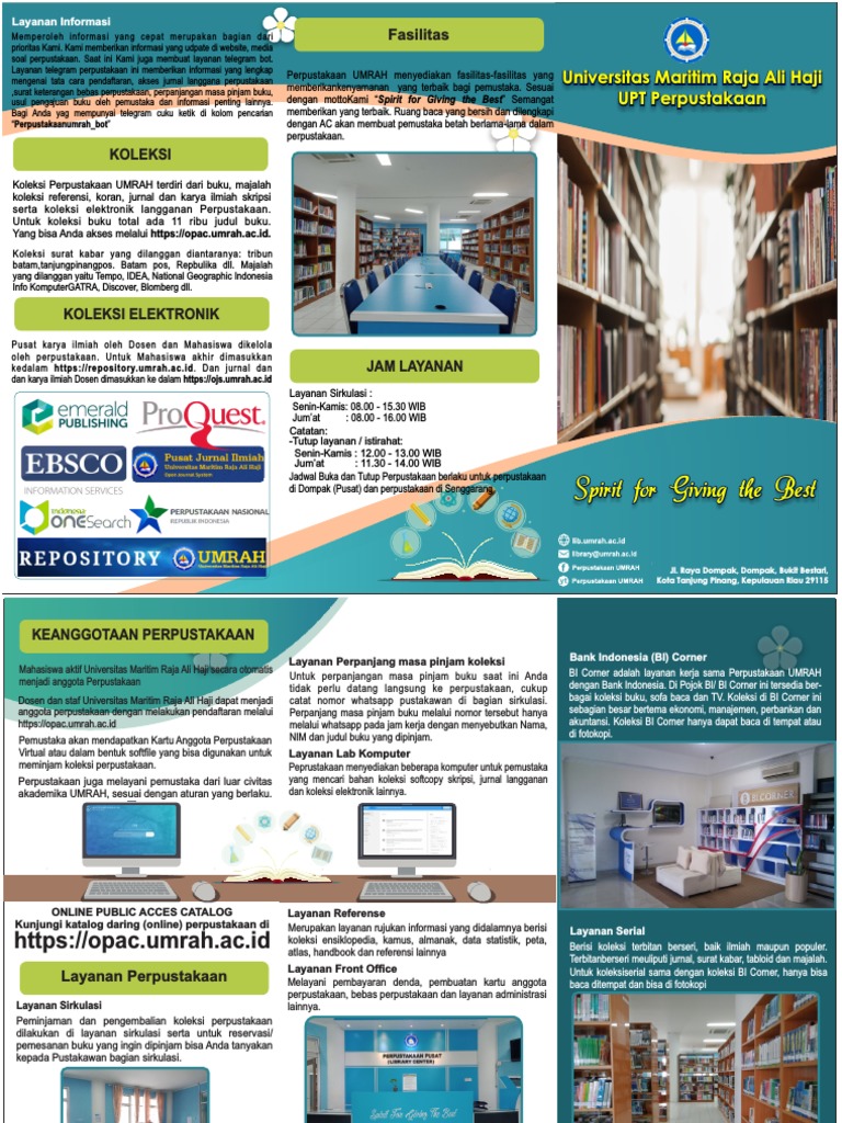 Brosur Perpustakaan Pdf