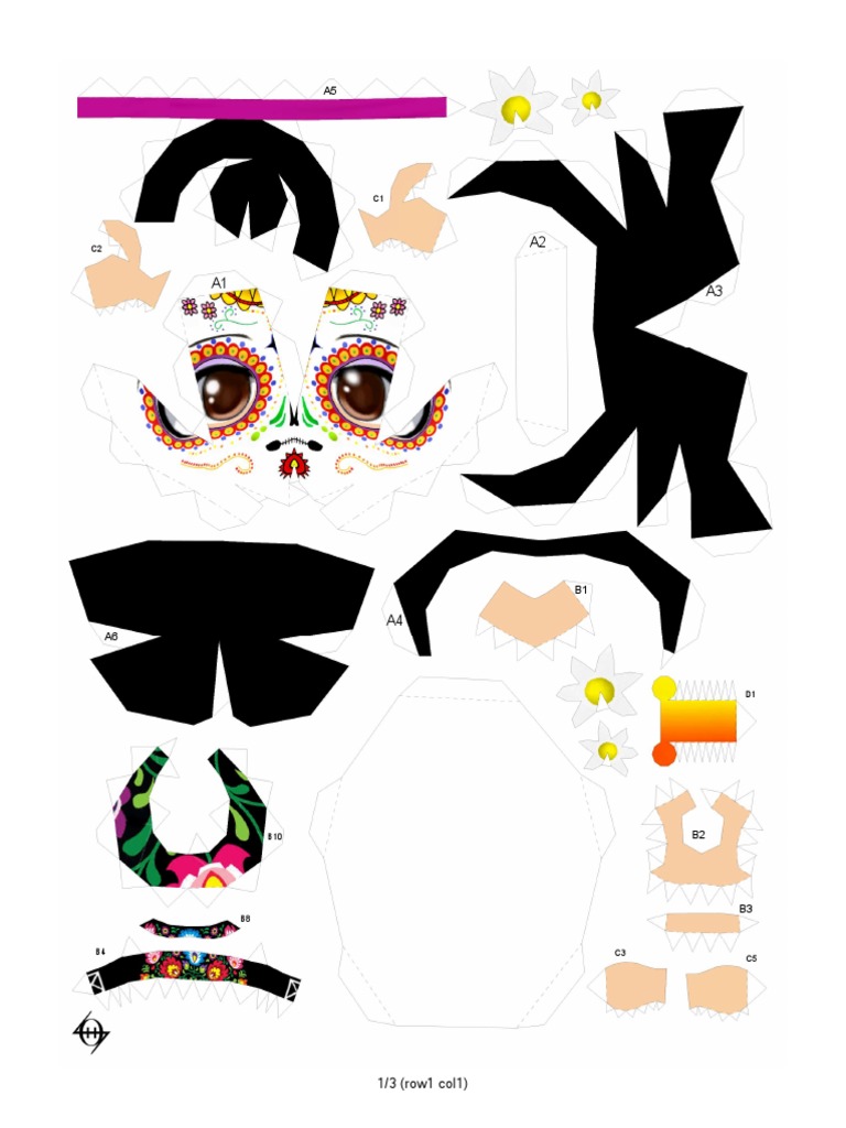 Giant Catrina Head and Colt Design | PDF | International System Of ...