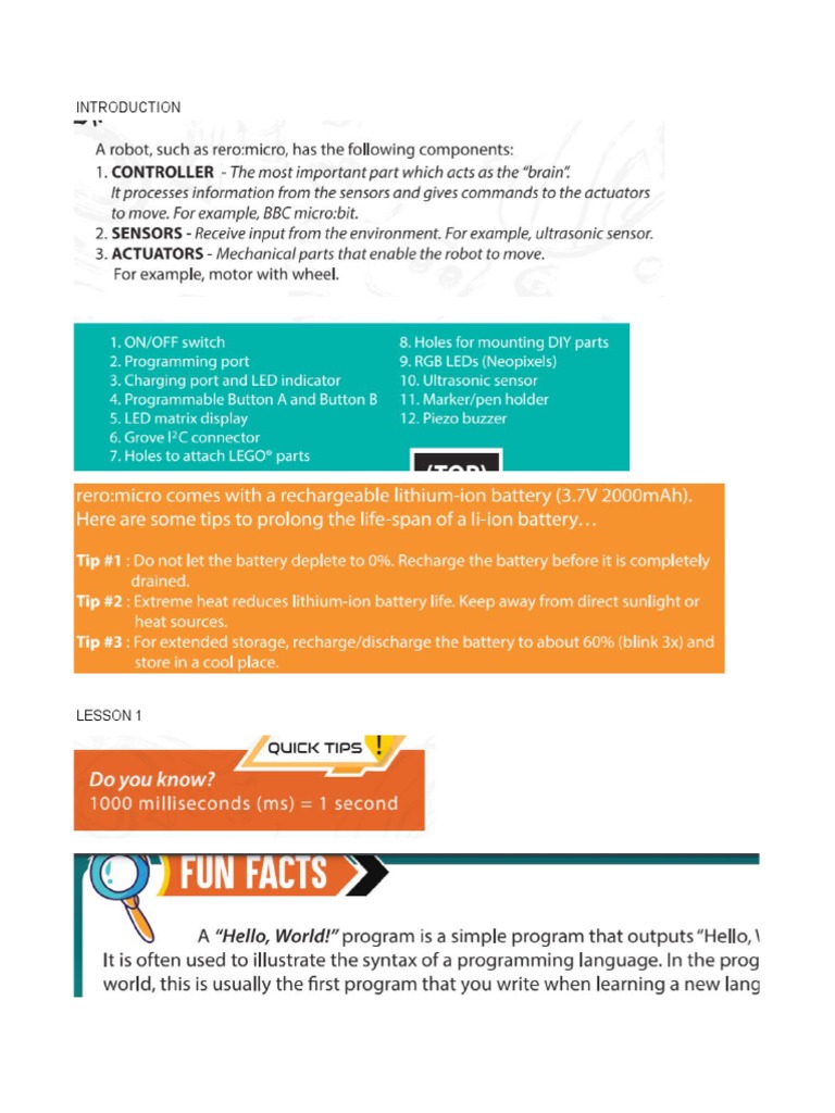 Rero Micro Guide | PDF | Science & Mathematics