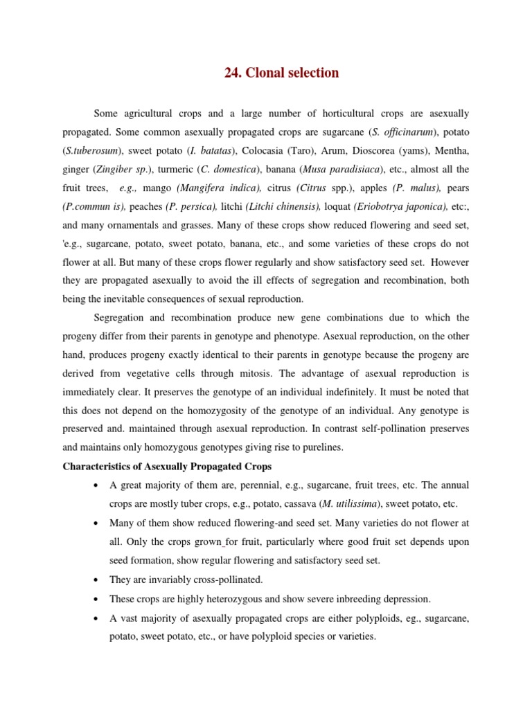 Clonal Selection | PDF | Natural Selection | Cloning