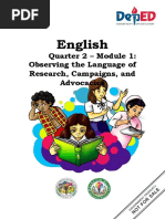 Quarter 1 - Module 1 - Lesson 3 - ENGLISH 10 | PDF | Interview | Expert