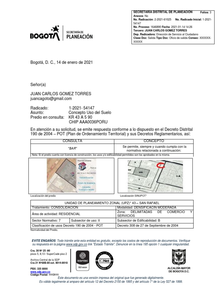Concepto Uso De Suelo Pdf Gobierno 7040