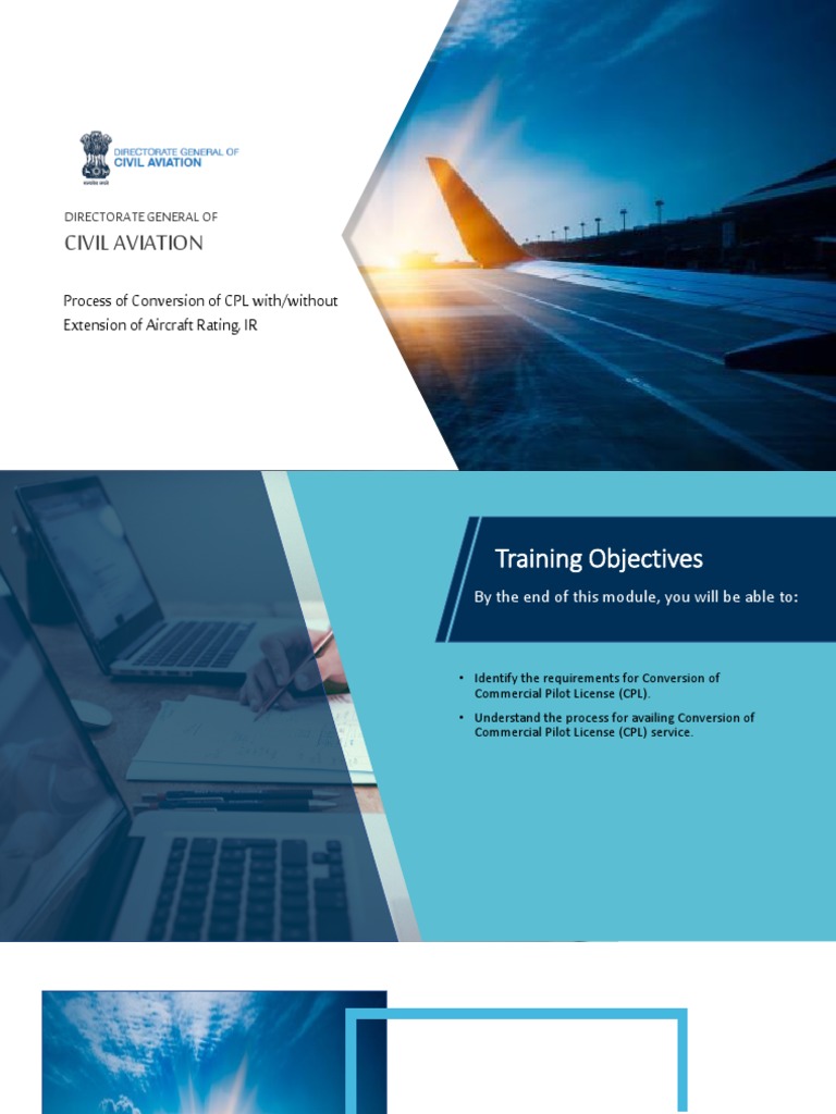 USER MANUAL Conversion of CPL With or Without Extension of Aircraft ...