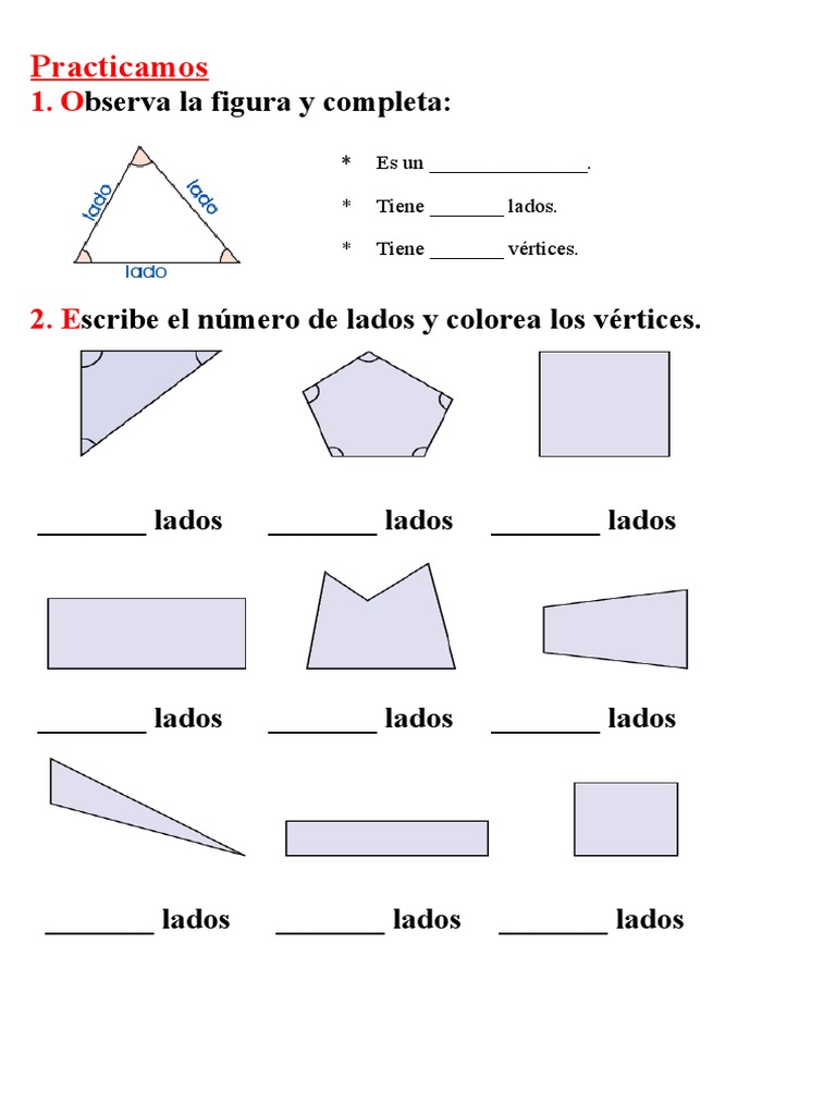 Figuras Planas | PDF | Métodos y materiales de enseñanza | Hogar ...