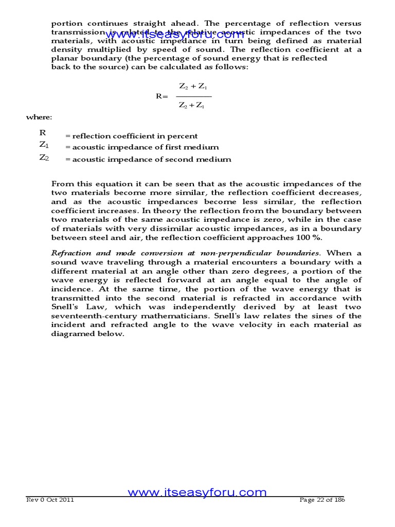 PCN Phased Array Ultrasonic Testing Material - 25 | PDF | Teaching ...