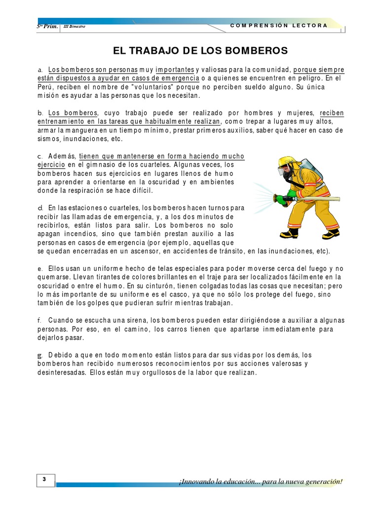 El valor de los bomberos en la comunidad | PDF | Plantas | Ecosistema