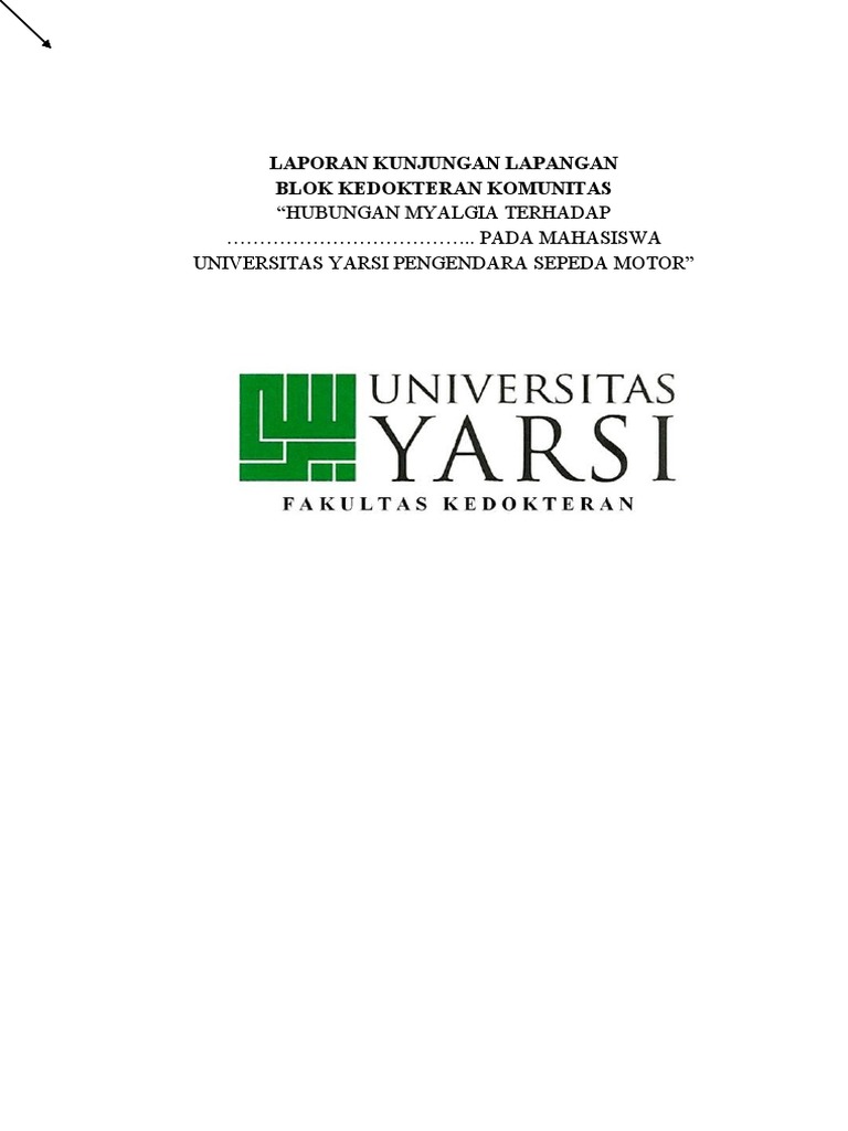 Laporan Kunjungan Lapangan A 13 | PDF