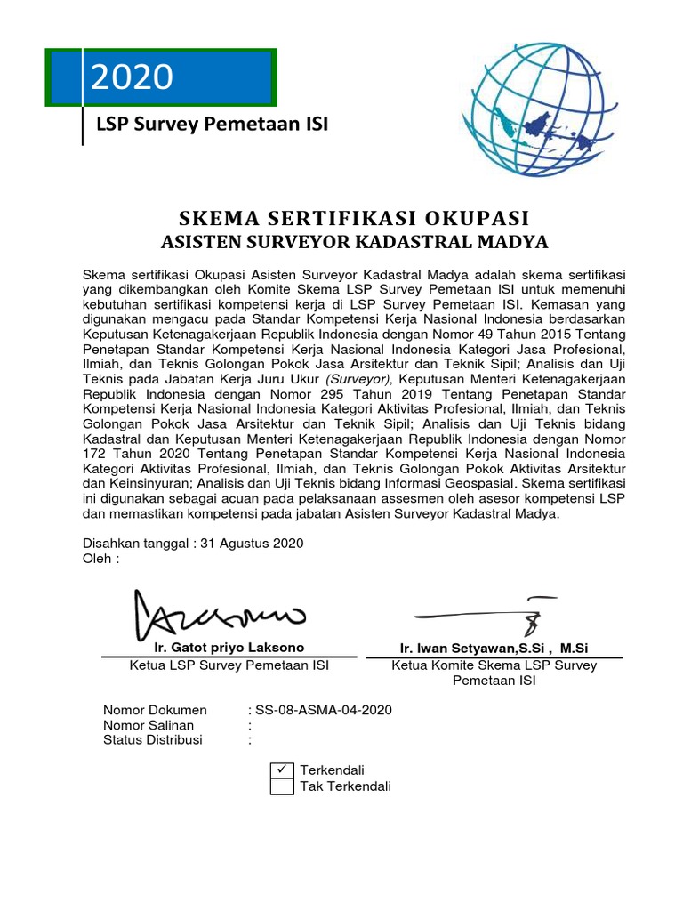 08.04 Kkni Kadastral - Asisten Surveyor Kadastral Madya | PDF