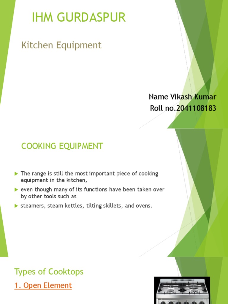 Ihm Gurdaspur: Kitchen Equipment | PDF | Cookware And Bakeware | Grilling
