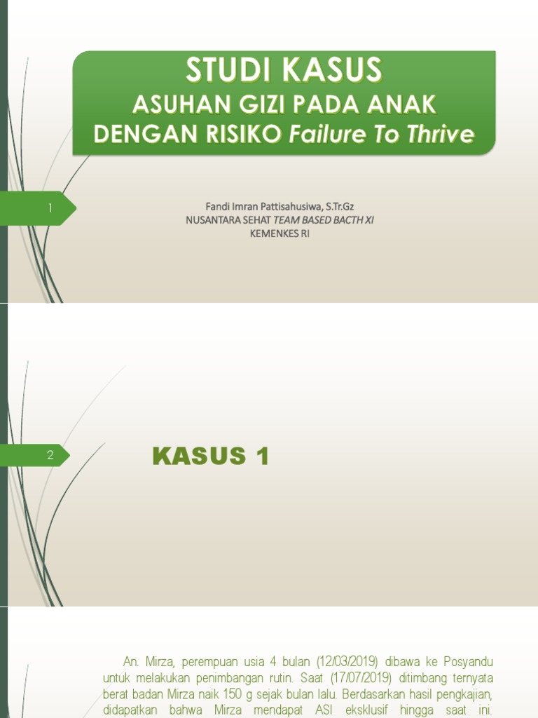 Studi Kasus FTT | PDF