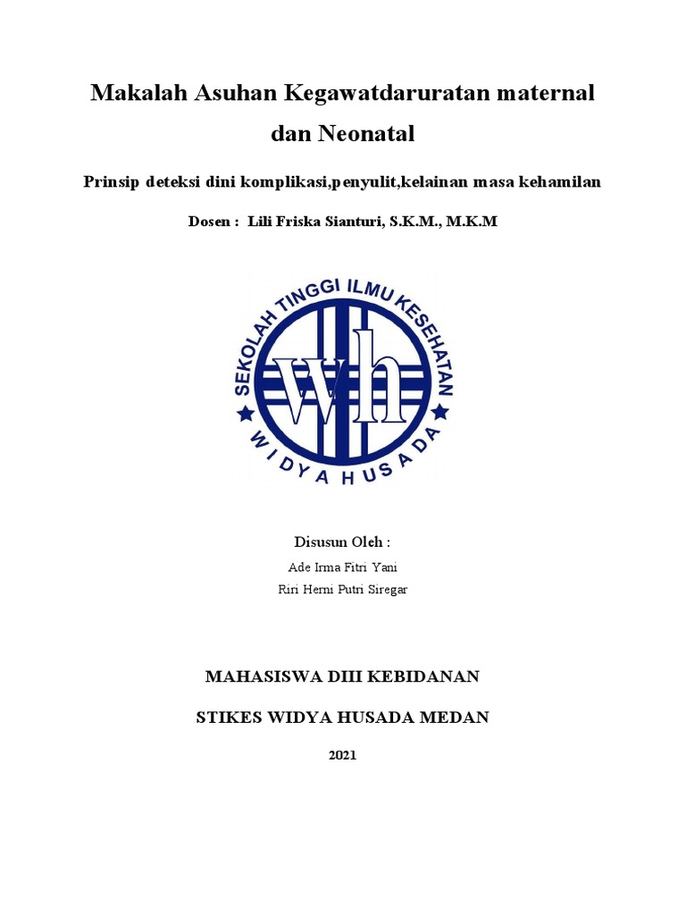 Makalah Kehamilan | PDF | Kesehatan Holistik