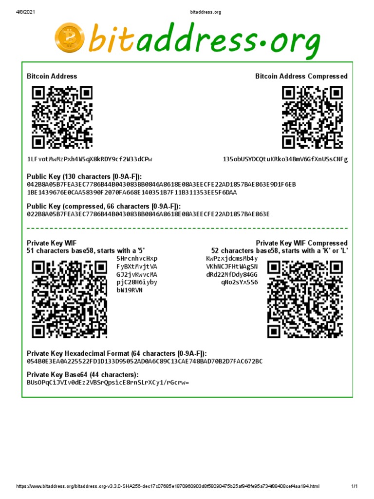 bitaddress.org | PDF