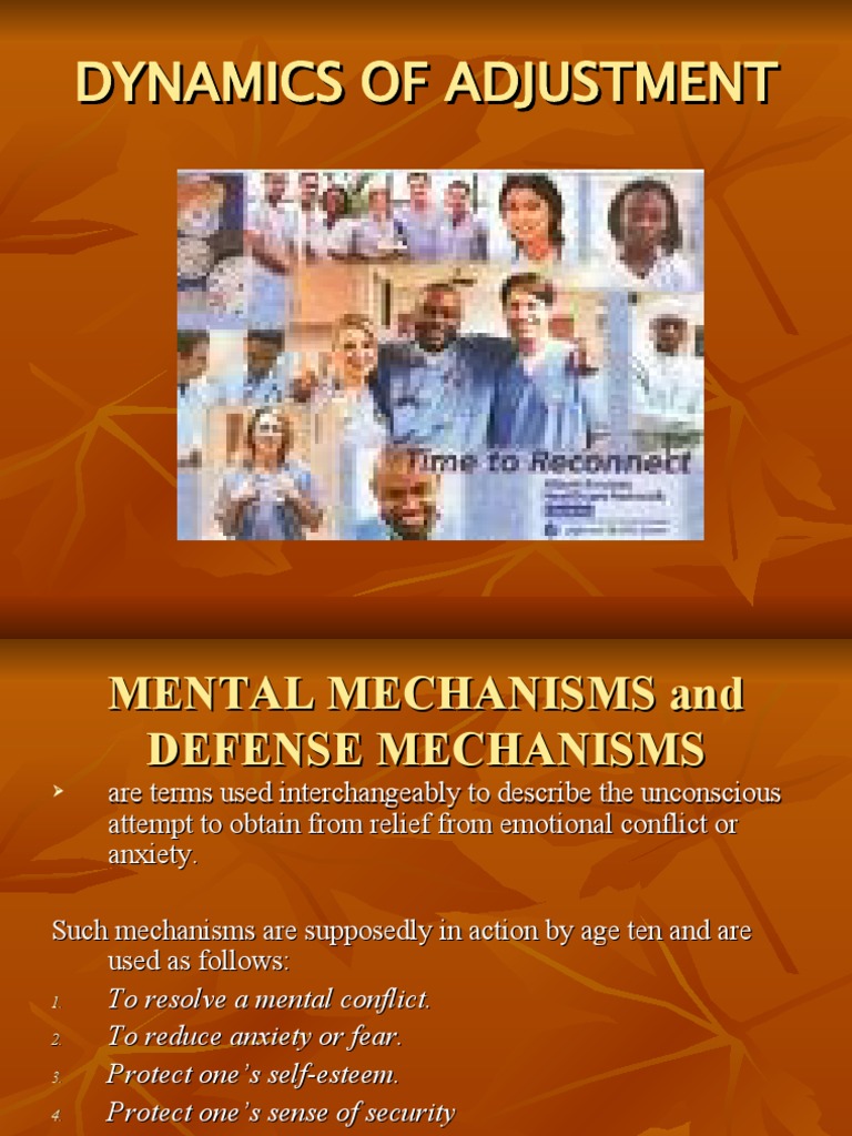 Dynamics of Adjustment | Download Free PDF | Applied Psychology ...
