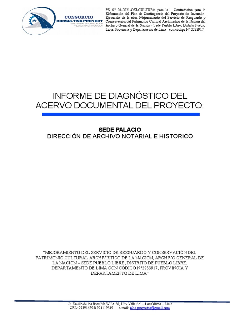 Informe Notarial e Historico 060621 | PDF