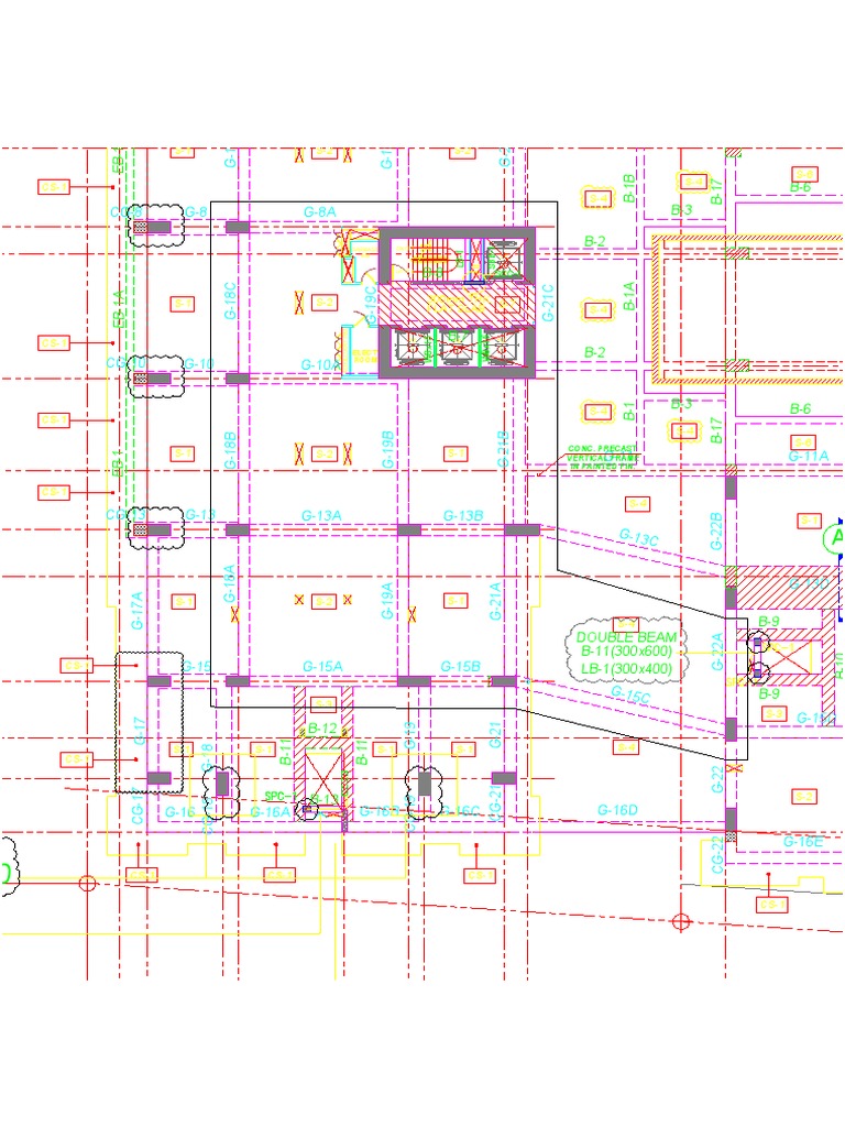 Building floor plan layout | PDF | Aircraft Configurations | Wing ...