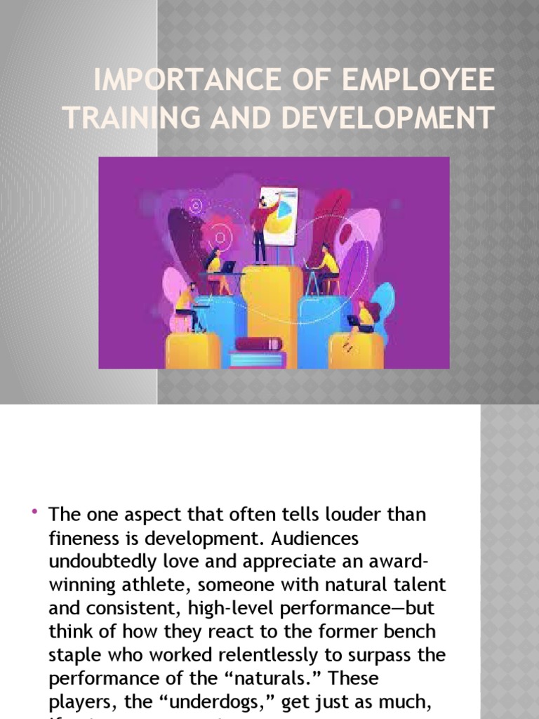 Importance of Employee Training and Development | PDF | Employment ...