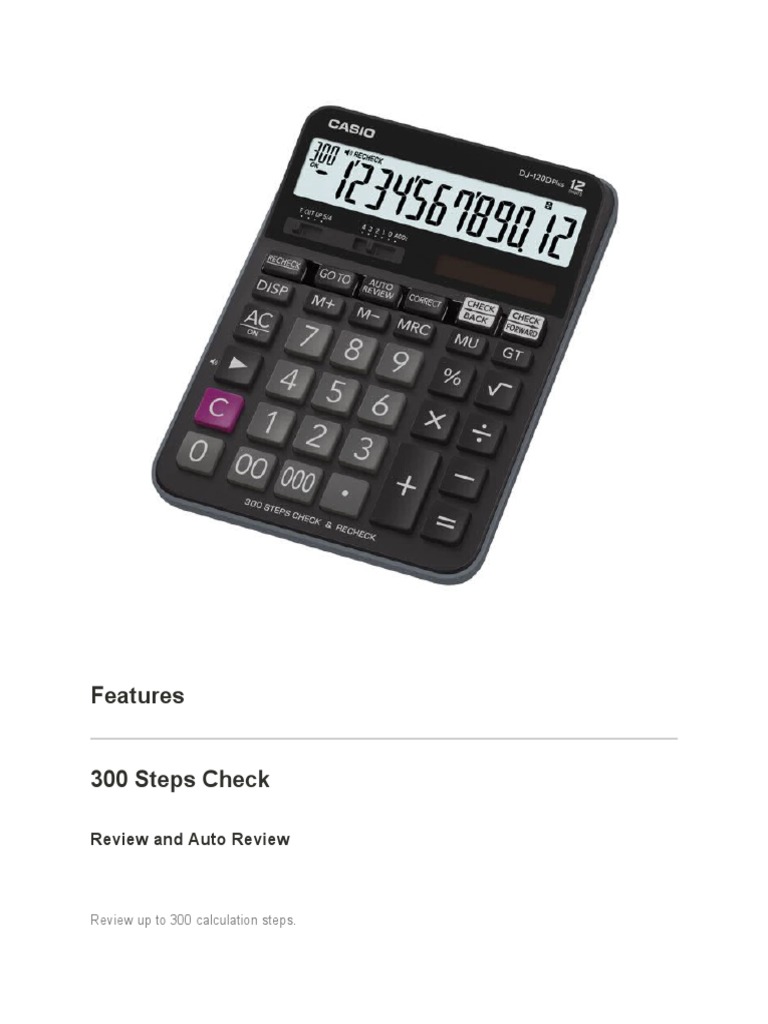 Calculator Models With Specification | PDF | Prices | Cost
