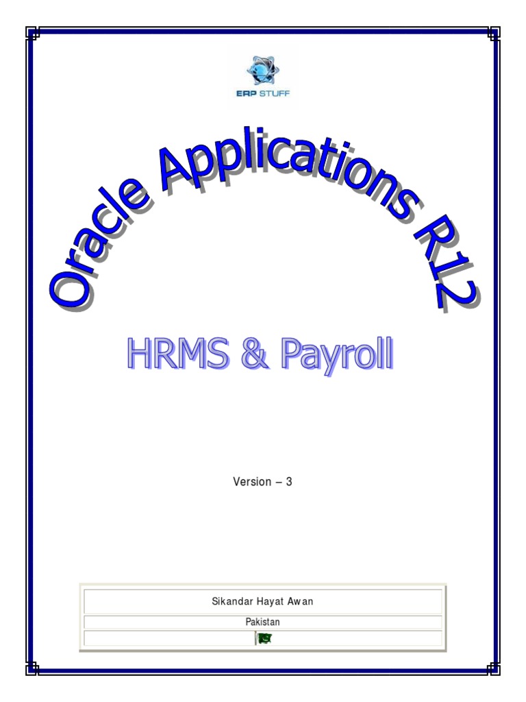 Oracle Applications R12 | PDF | Button (Computing) | Computing