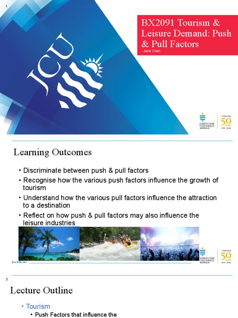 Push Pull Factors | PDF | Tourism | Economic Growth