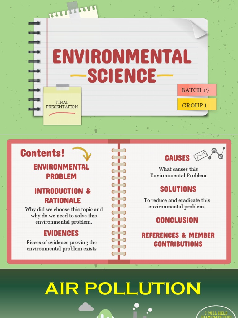 Envs211 - Performance Final Task | PDF | Air Pollution | Atmosphere Of Earth