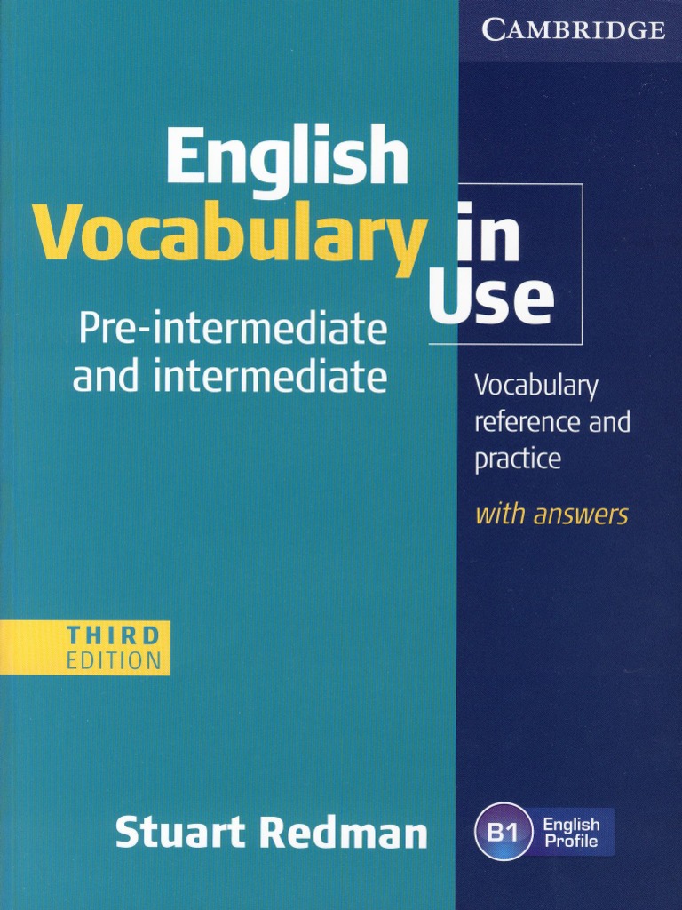 English Vocabulary in Use Pre-Intermediate and Intermediate 3rd Edition ...