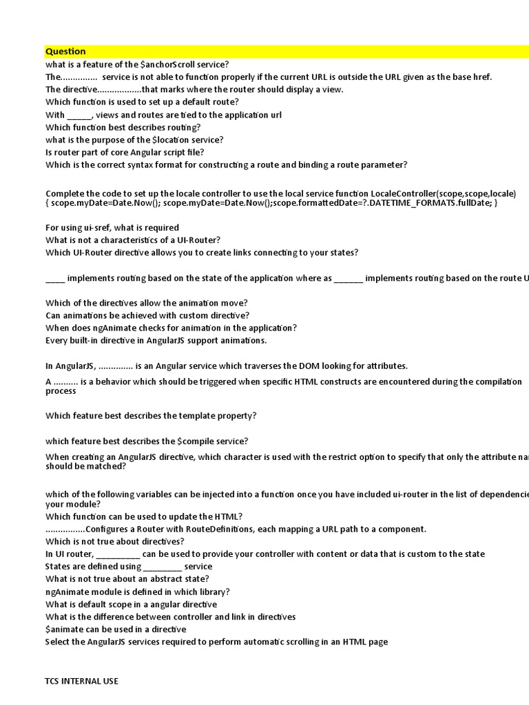 AngularJS 1.x Routers and Custom Directives | PDF | Angular Js | Systems Engineering
