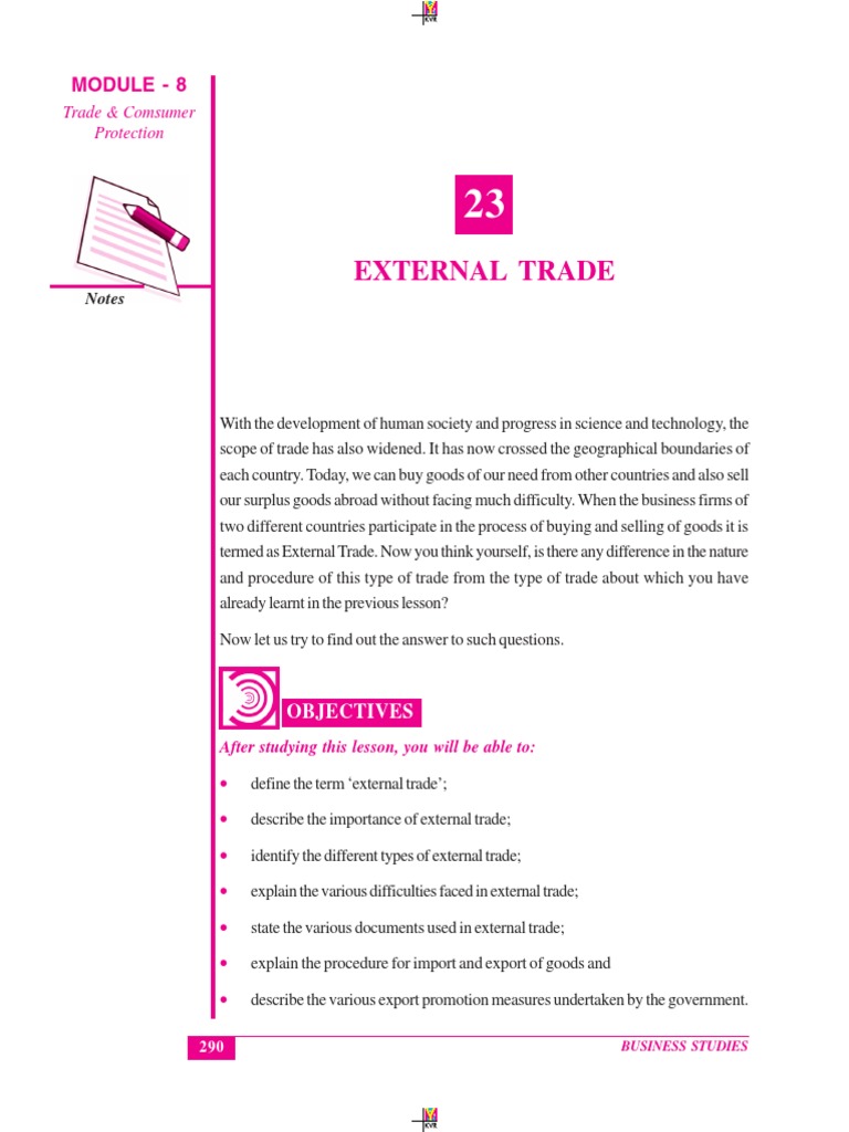 Understanding the Fundamentals of External Trade: Types, Importance ...