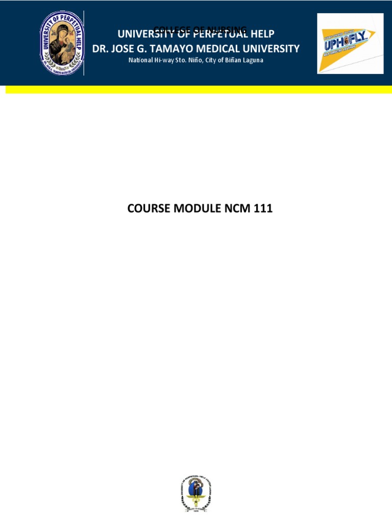 NCM 111 Module | PDF | Nursing | Qualitative Research