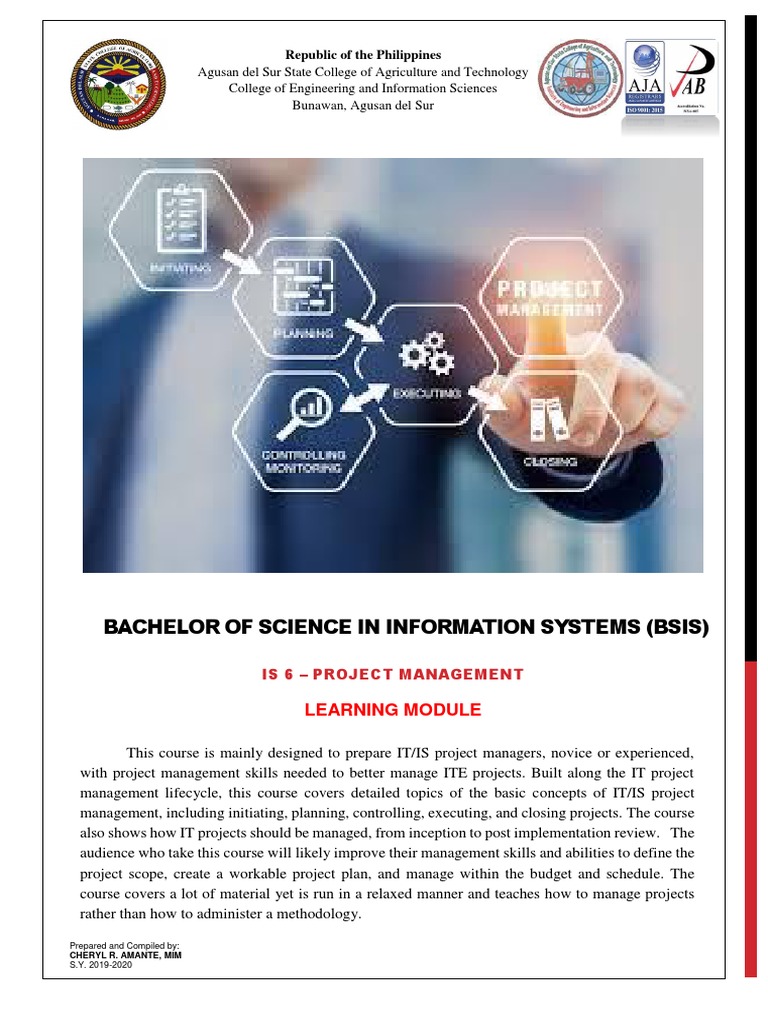 Bachelor of Science in Information Systems (Bsis) | PDF | Project ...