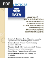 Supply Chain Management - Tata Motor | PDF | Supply Chain | Inventory