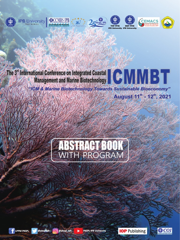 Abstract Book With Program 3rd ICMMBT 2021 Final | PDF | Natural ...