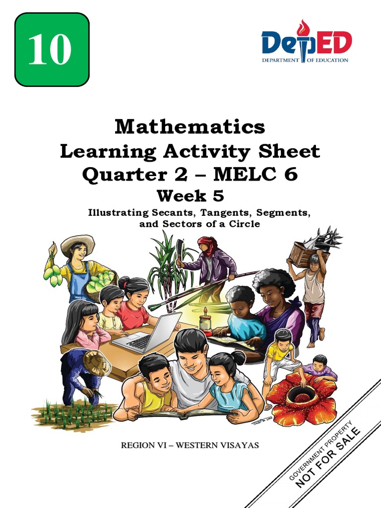 Las Math g10 q2 Melc6 No Sig | PDF | Learning | Tangent