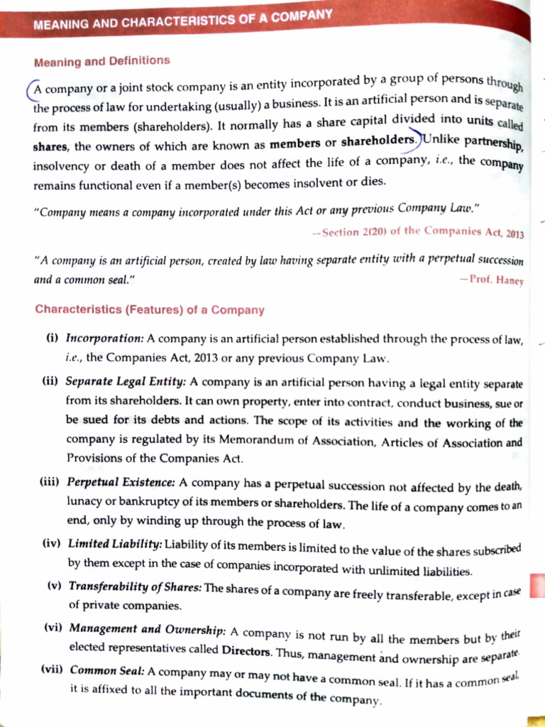 Accounting Notes For MBA 1st Year | PDF