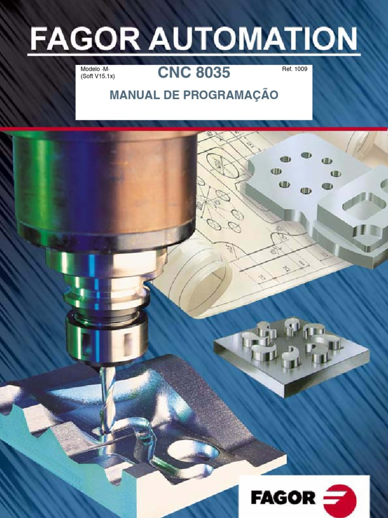 Manual programação CNC 8035 | PDF | Parâmetro (programação de ...
