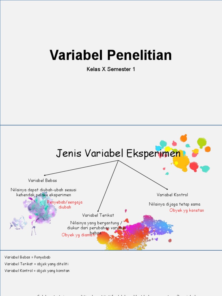 Variabel Penelitian | PDF