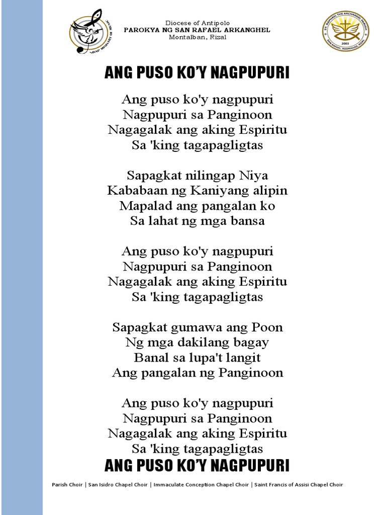 Awit para Kay Maria | PDF