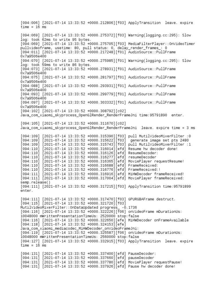 Trace | PDF | Computing | Multimedia