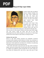 Biografi KH. Agus Salim | PDF