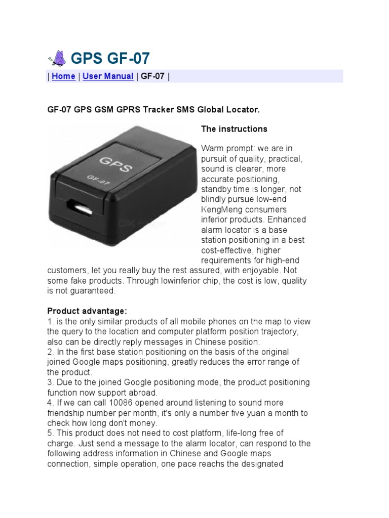 GF 07 | PDF | Mobile Phones | Telephone