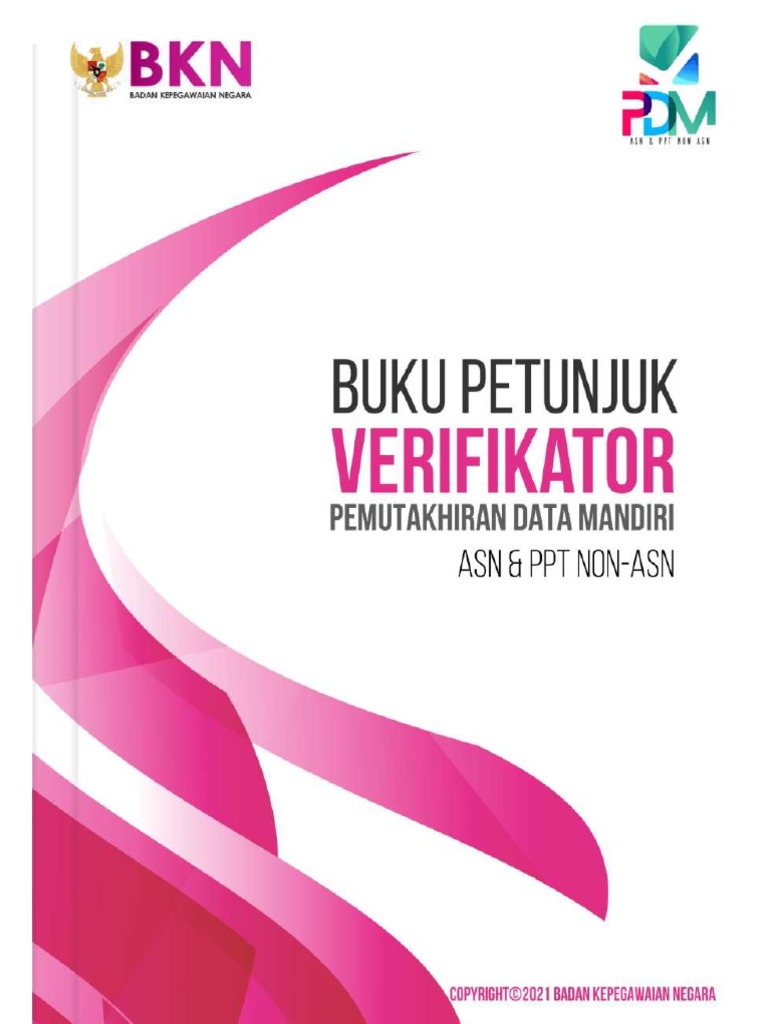 Petunjuk Verifikator Data ASN | PDF | Karier & Perkembangan | Bisnis